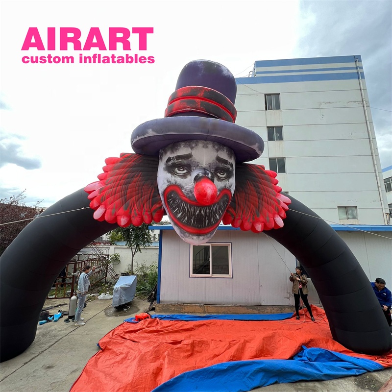 giant Inflatable clown arch for Halloween holiday decoration - Aiyate