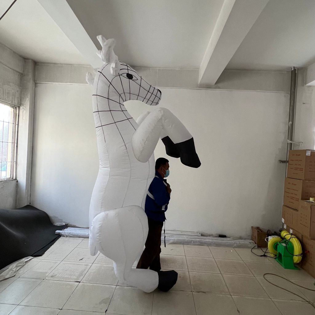 lighting inflatable horse costumes with tail-AIRART
