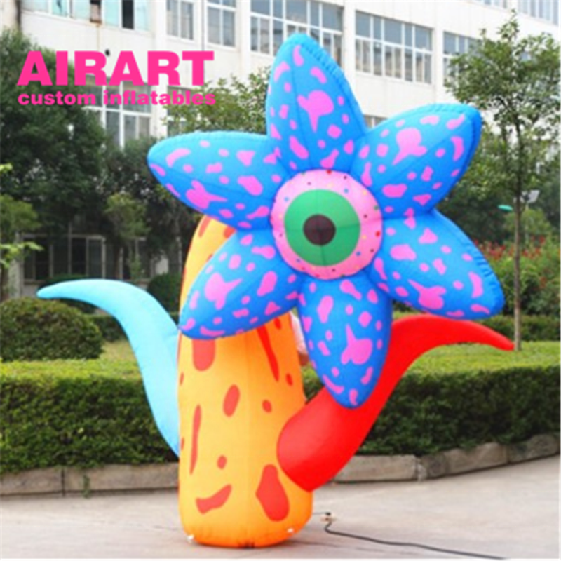 standing inflatable giant flowers inflatable stage decoration - Aiyate