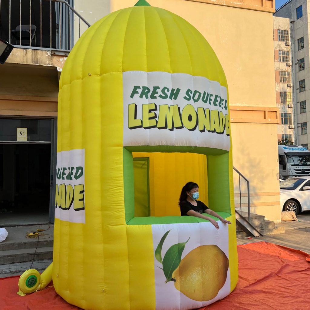 inflatable lemonade kiosk - AIRART