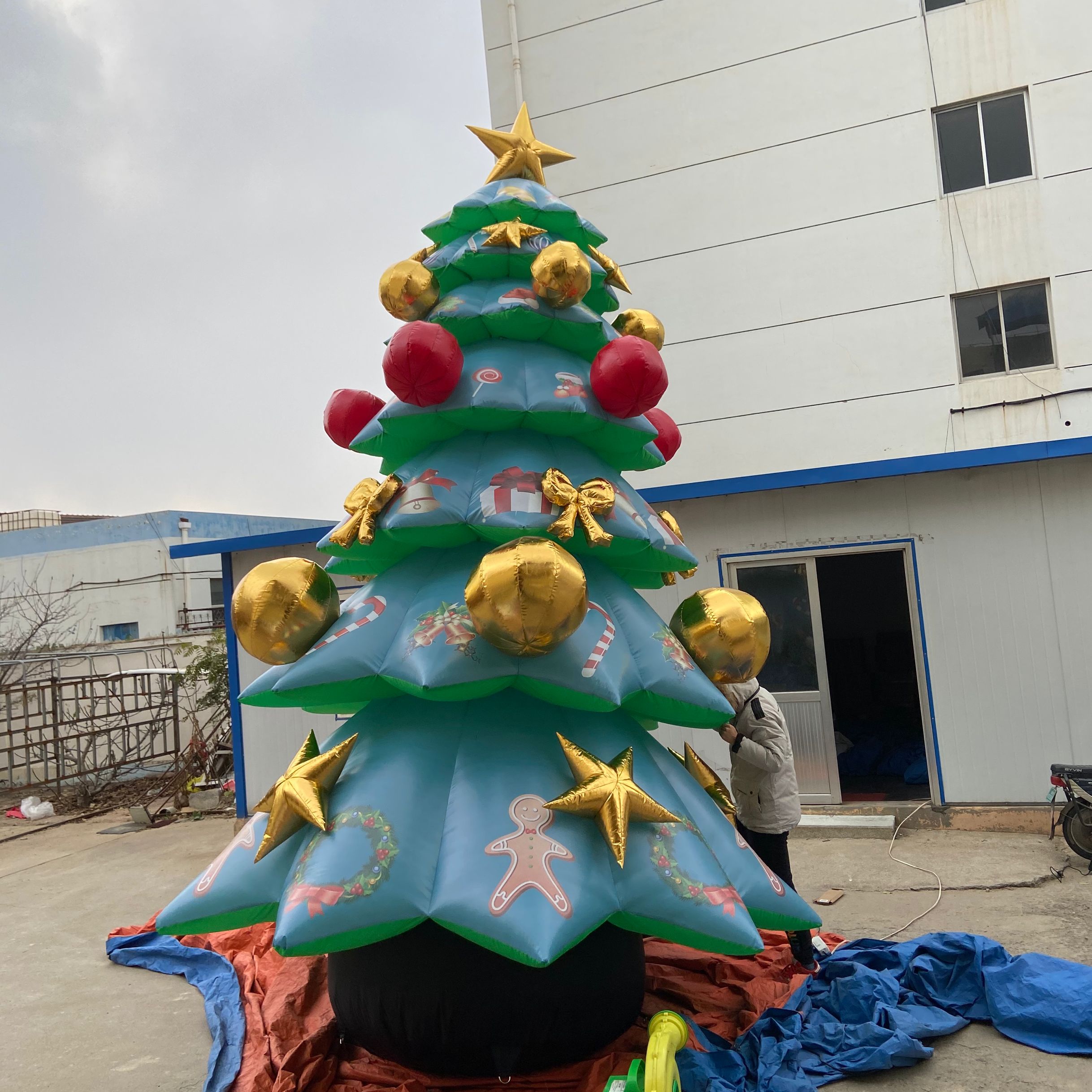 5m high giant inflatable Christmas tree - Aiyate