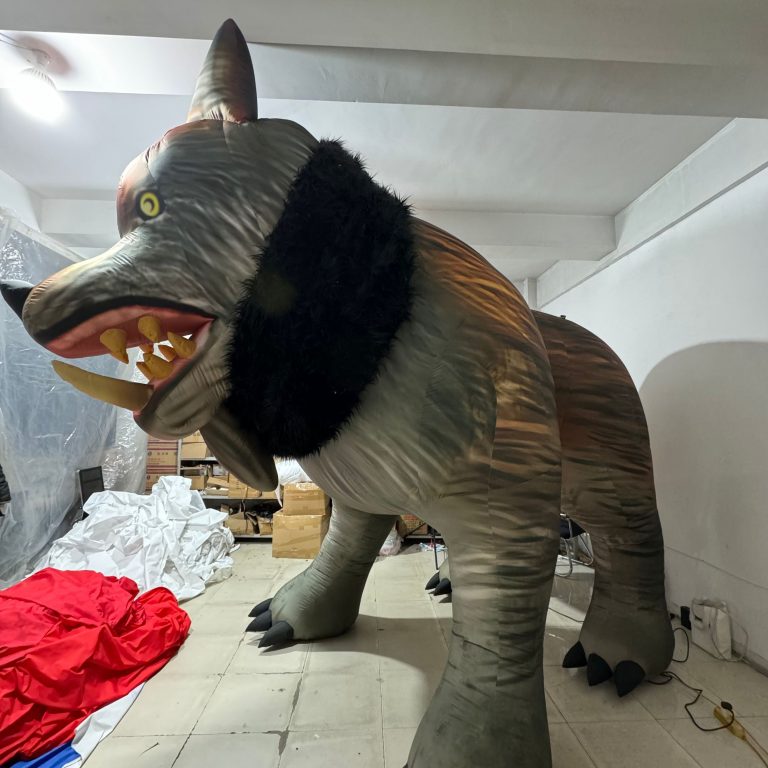 inflatable wildlife animals replicas inflatable giant wolf-AIRART