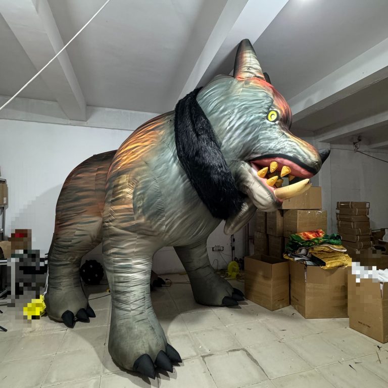 inflatable wildlife animals replicas inflatable giant wolf-AIRART