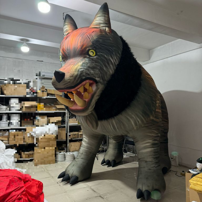 inflatable wildlife animals replicas inflatable giant wolf-AIRART