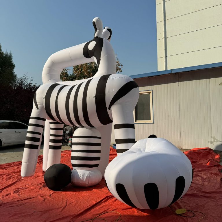 square decor inflatable zebra-AIRART