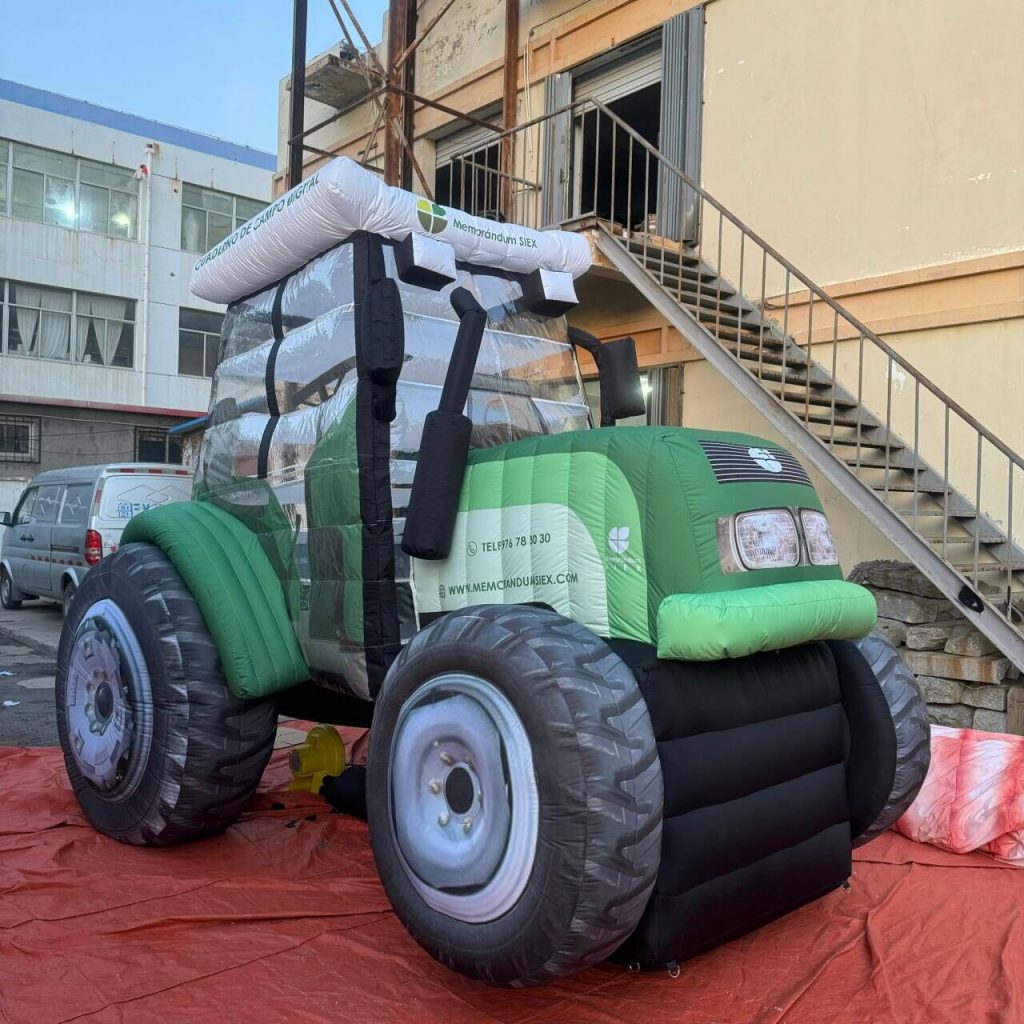 3m tall inflatable advertising tractor inflatable truck car model-AIRART
