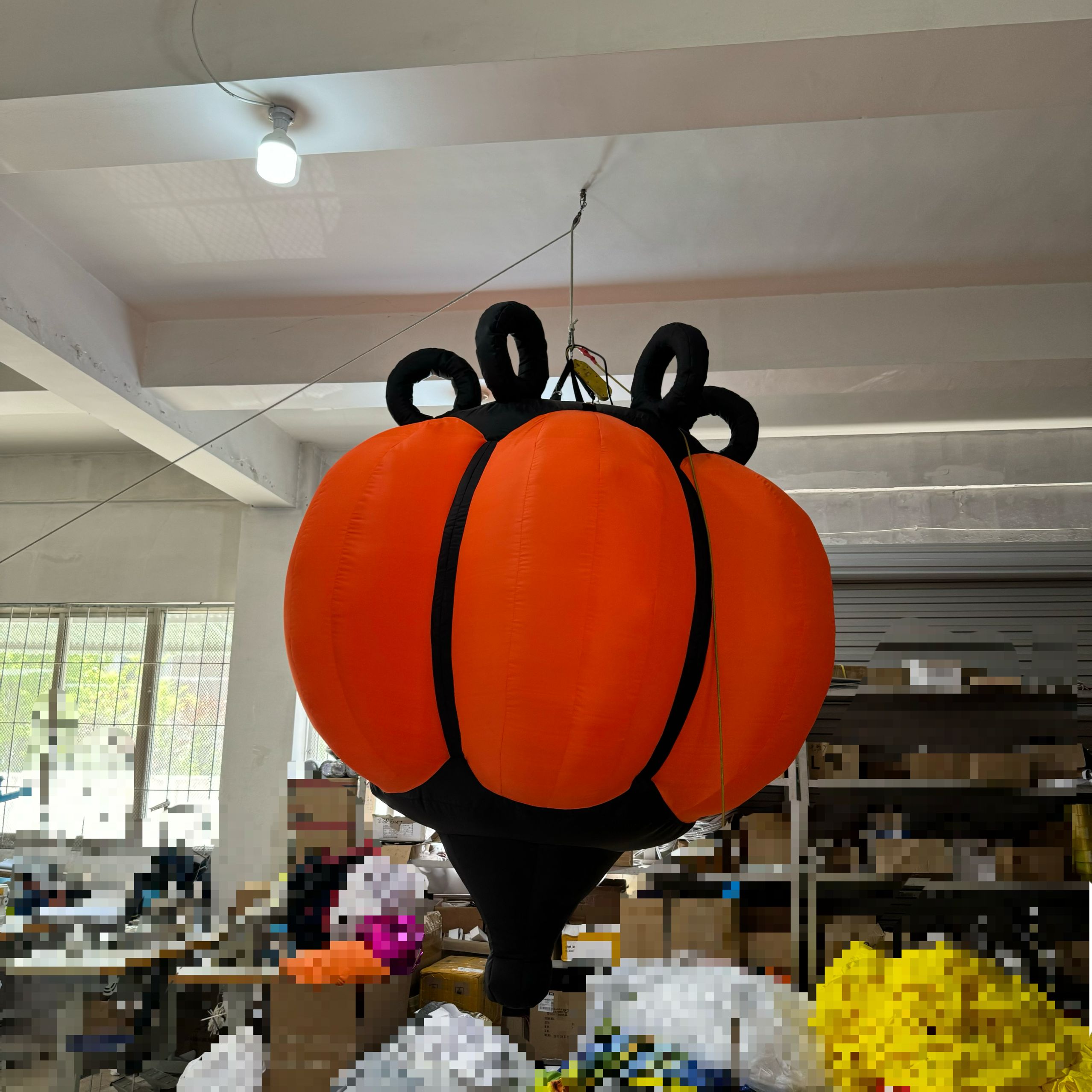 inflatable pumpkin balloon hanging decoration inflatable lighting ...