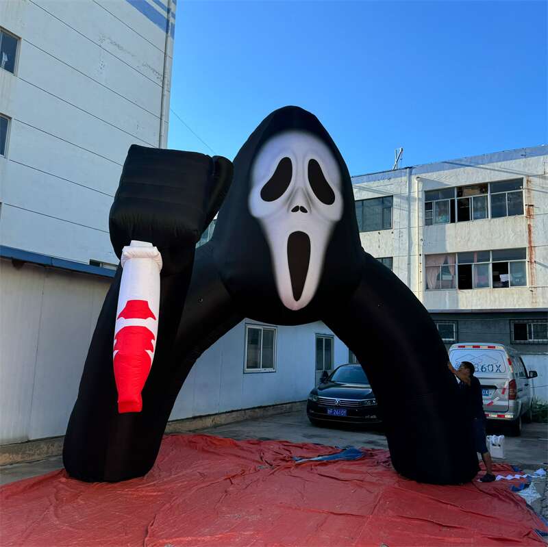 5M inflatable Holloween ghost arch for party entrance-AIRART